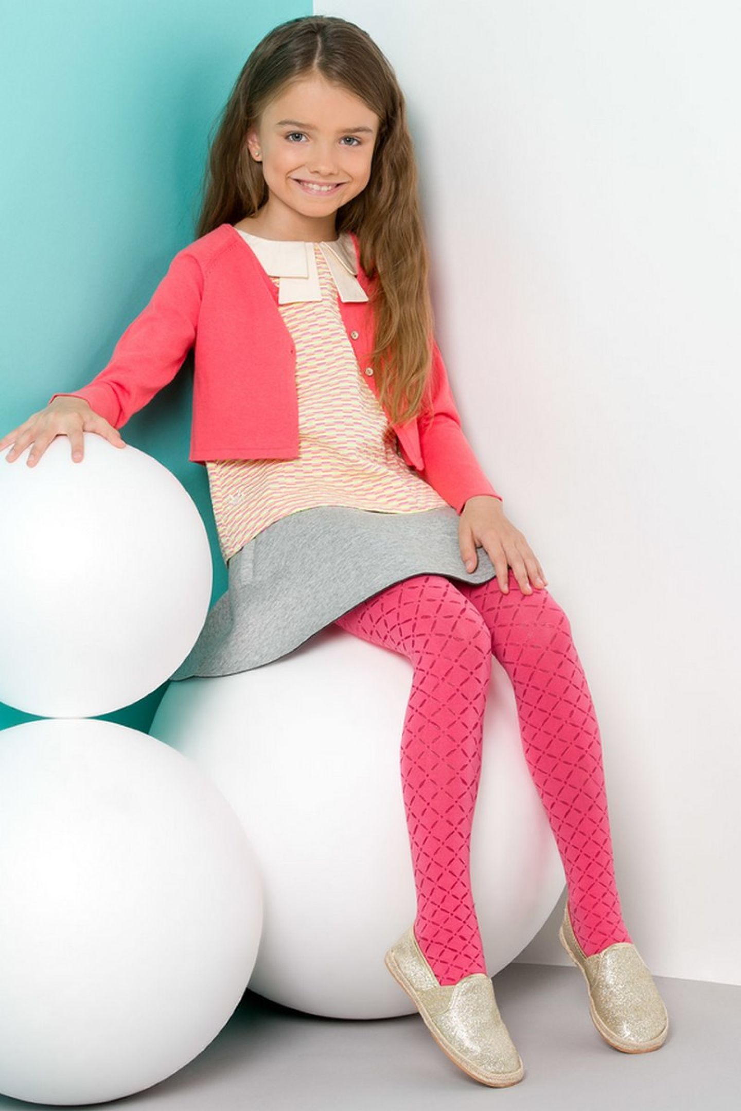 Collants Fantaisie Fille Opaque pas Cher - Gabriella - Suzi | Jambissima